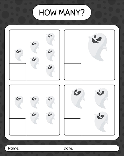 Counting Ghosts: A Spooky Math Activity | Jiffy Designs