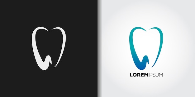 Stylized Dental Symbols with Vibrant Color Gradients | Jiffy Designs