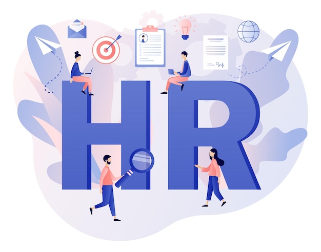 Vibrant HR Concept with People Engaging in Office Tasks | Jiffy Designs