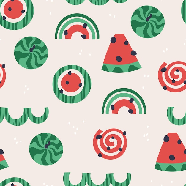 Vibrant Watermelon and Geometric Patterns Collection | Jiffy Designs