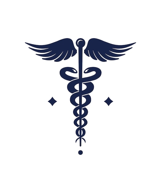 Winged Caduceus Symbol of Medicine and Healing | Jiffy Designs