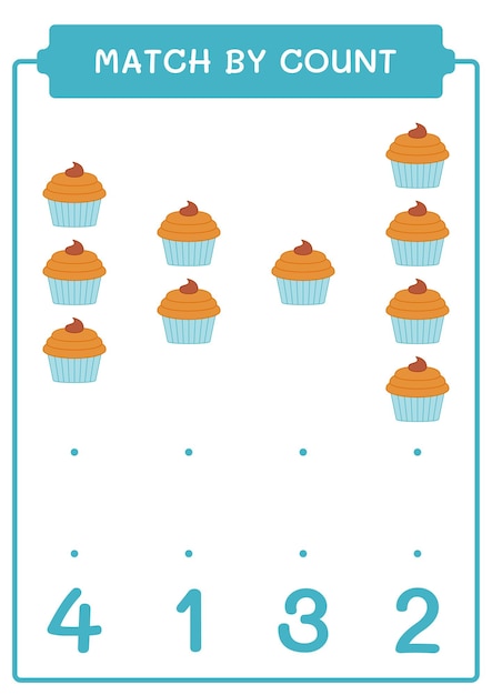 Delightful Cupcake Counting Activity for Kids | Jiffy Designs