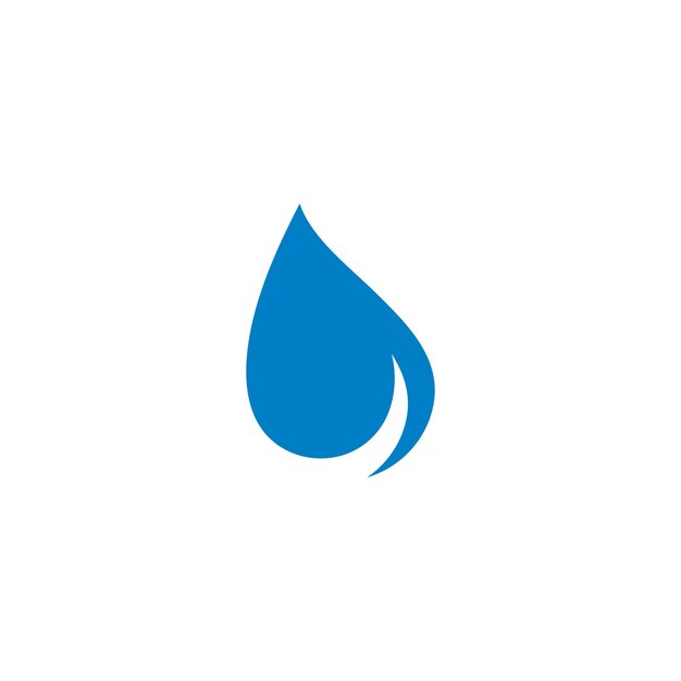 Captivating Blue Water Drop Symbol | Jiffy Designs