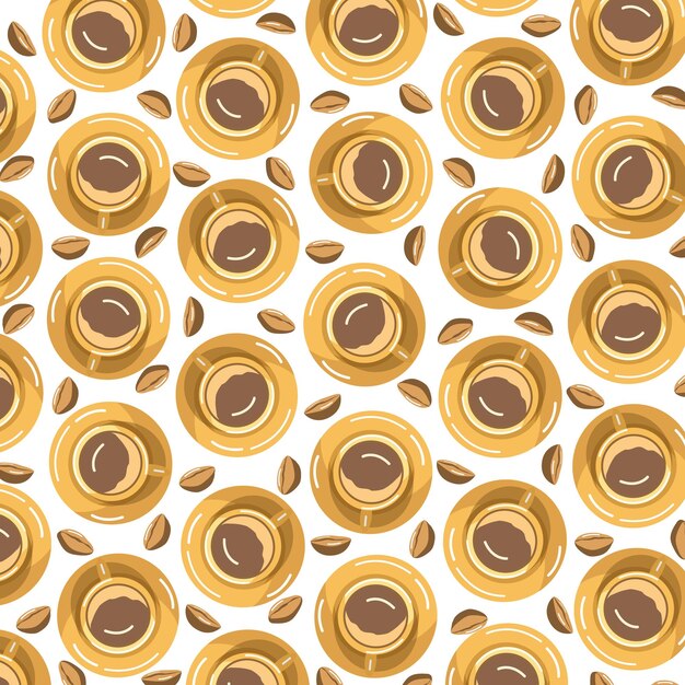 Delectable Peanut Butter Cups in Seamless Pattern | Jiffy Designs