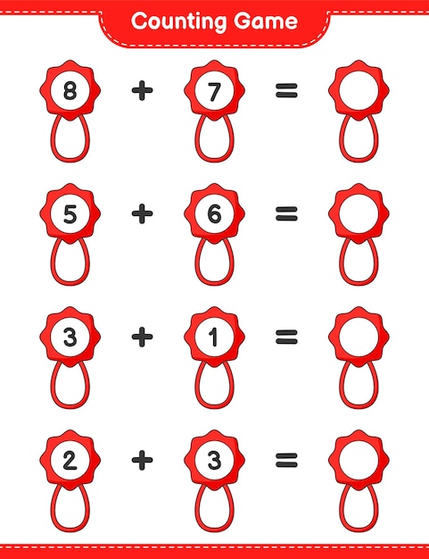 Counting Rings: A Fun Math Learning Activity | Jiffy Designs