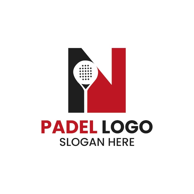 Sleek and Stylish Padel Racket Logo Design | Jiffy Designs