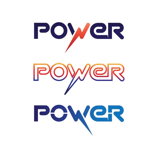 Powerful and Dynamic Power Logo Designs in Bold Colors | Jiffy Designs