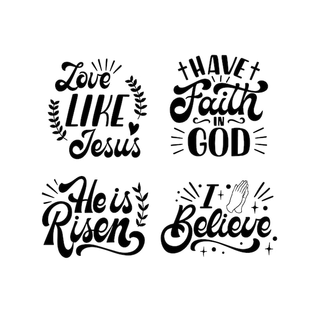 Inspirational Christian Calligraphy Designs with Uplifting Messages ...