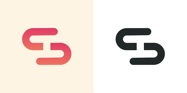 Elegant Monogram with Interlocking Cursive Letters | Jiffy Designs