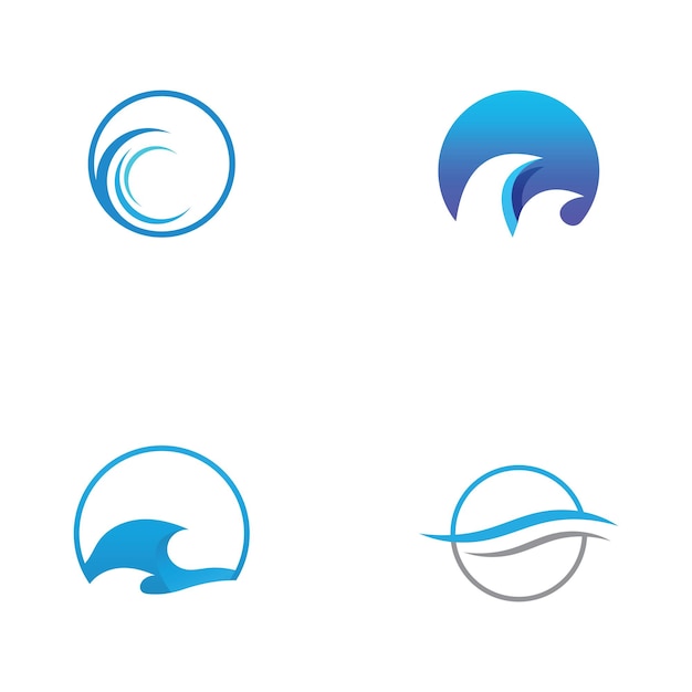 Captivating Wave Symbols Showcasing Aquatic Elegance | Jiffy Designs
