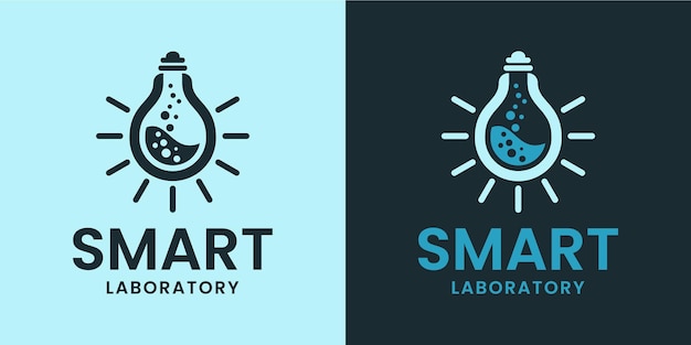 Innovative Smart Laboratory Emblem with Illuminating Droplet | Jiffy ...