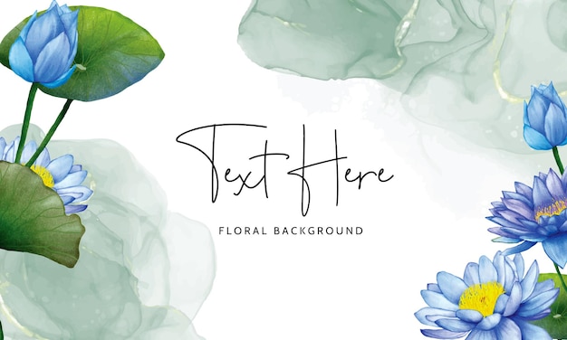 Serene Floral Background with Calligraphic Text | Jiffy Designs