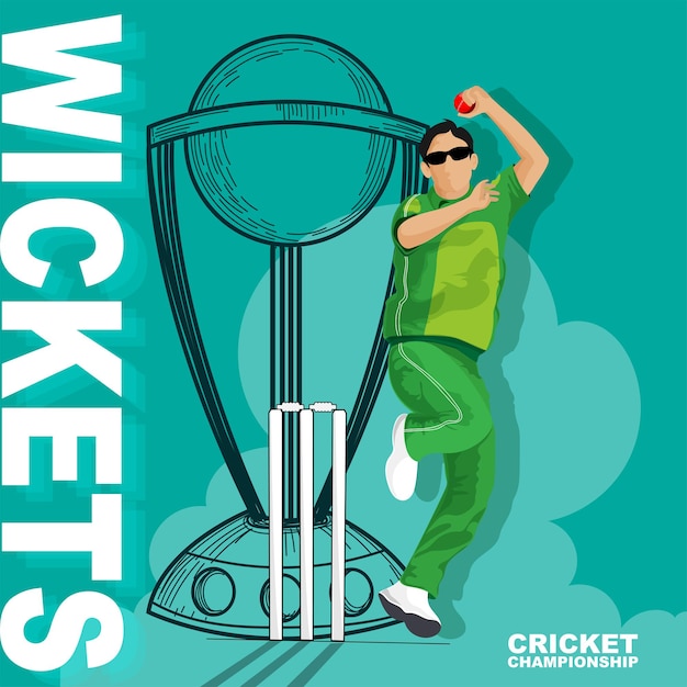 Iconic Cricket Player Celebrating Victory with Trophy | Jiffy Designs