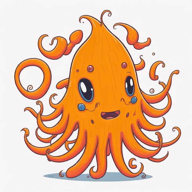 Cheerful Octopus: A Vibrant Undersea Companion | Jiffy Designs
