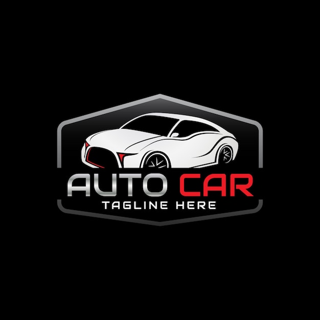 Sleek and Stylish Automotive Icon: A Modern Sports Car Emblem | Jiffy ...