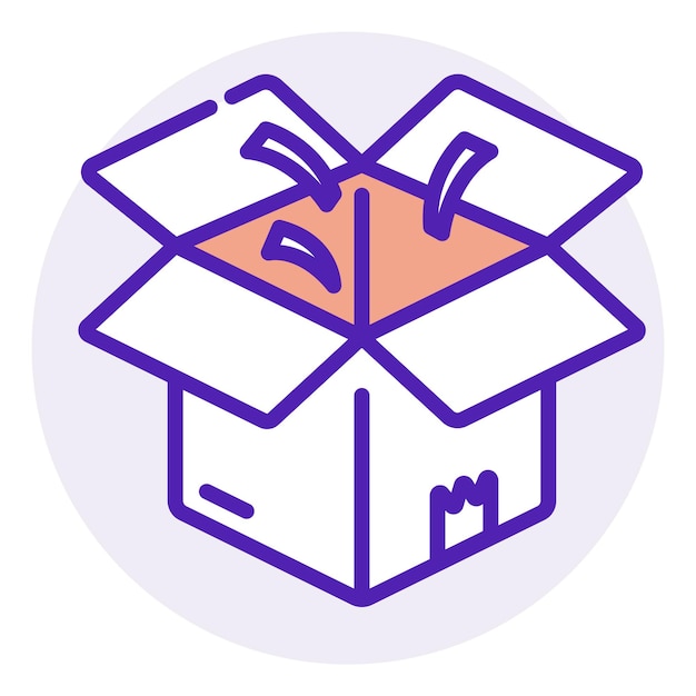 Minimalist Geometric Box Design with Vibrant Colors | Jiffy Designs