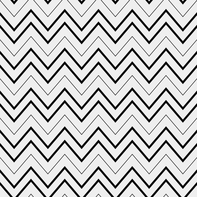 Seamless Black and White Zigzag Chevron Pattern | Jiffy Designs