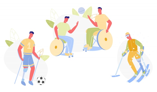 Vibrant Illustration of People Engaging in Various Sports Activities ...
