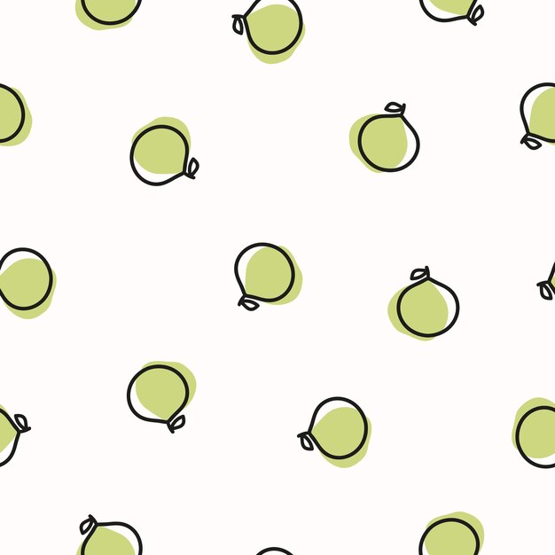 Vibrant Lime Green Polka Dot Pattern | Jiffy Designs