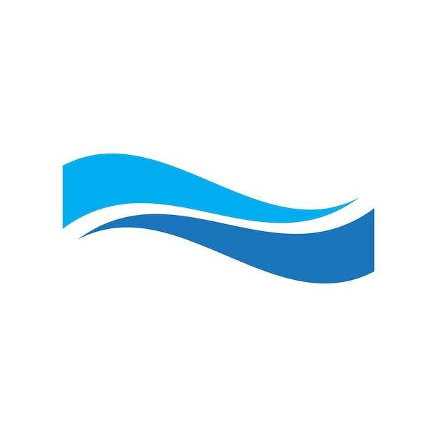 Flowing Aqua Blue Wave Graphic Design | Jiffy Designs