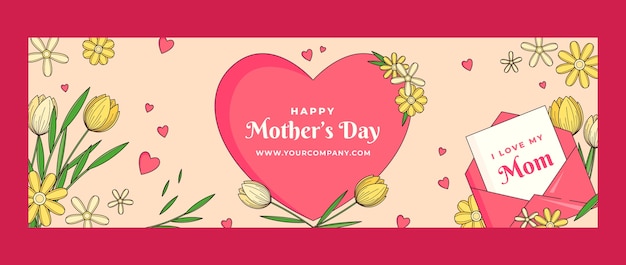 Vibrant Floral Heart: Celebrating Mother's Day with Love | Jiffy Designs
