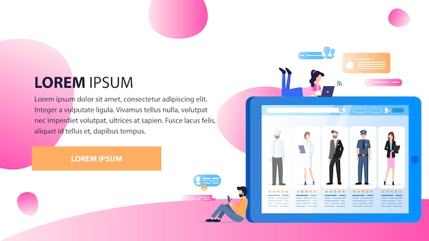 Vibrant Workplace Illustration with Diverse Employees | Jiffy Designs