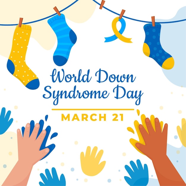 Celebrating World Down Syndrome Day with Colorful Socks and Hands ...
