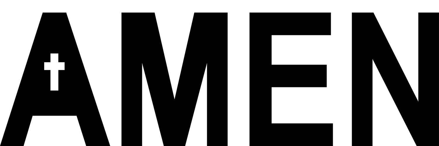 Amen Cross Christ Christian Religious Religion Faith. Vector ...