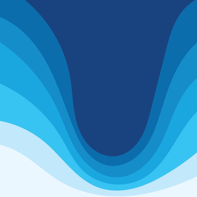 Captivating Waves of Vibrant Blue Hues | Jiffy Designs