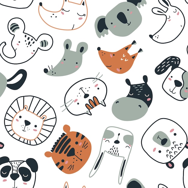 Delightful Collection of Whimsical Animal Illustrations | Jiffy Designs