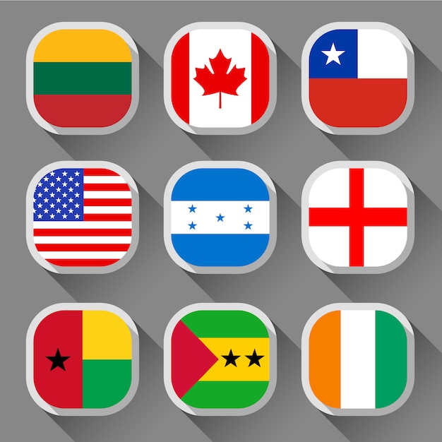 Vibrant National Flags: A Diverse Global Tapestry | Jiffy Designs