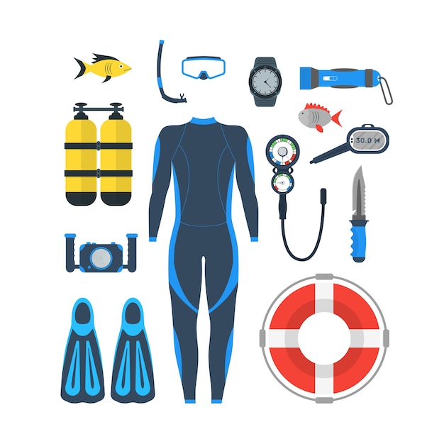 Vibrant Underwater Adventure: Dive Gear and Accessories | Jiffy Designs