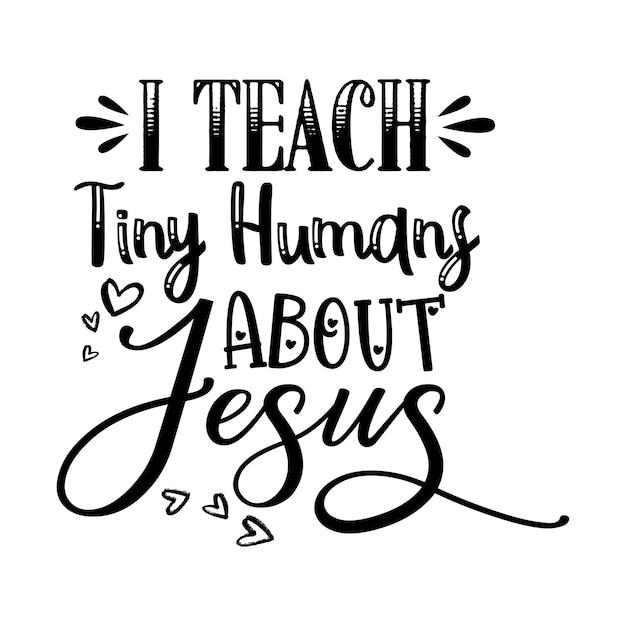 Inspirational Lettering Artwork Celebrating Teaching About Jesus ...