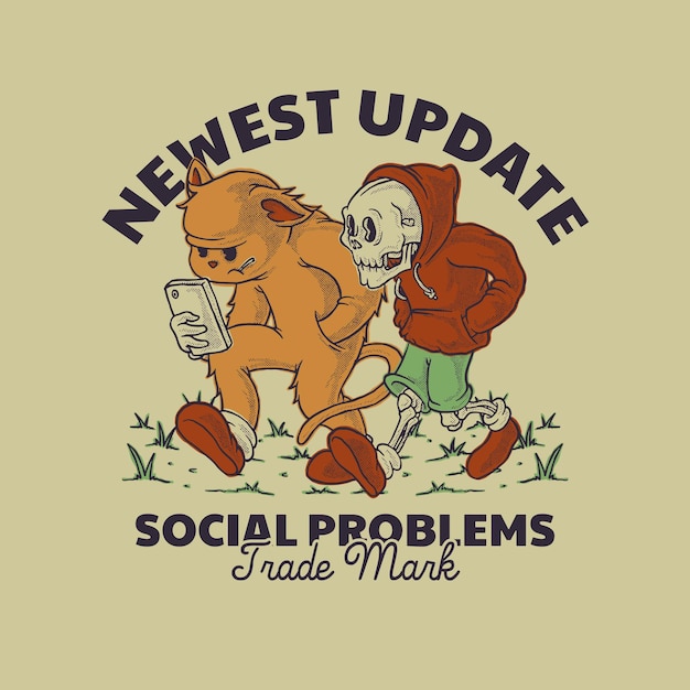 Humorous Cartoon Characters Tackling Social Issues with Wit | Jiffy Designs