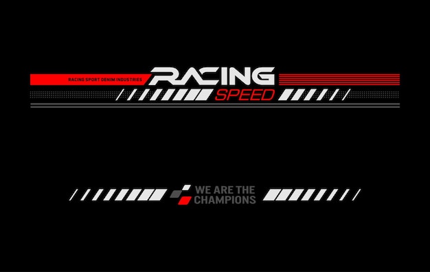Sleek and Stylish Racing Speed Banner with Victorious Slogan | Jiffy ...