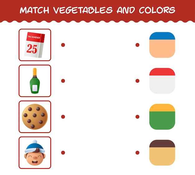Matching Vegetables and Colors: A Fun Educational Activity | Jiffy Designs