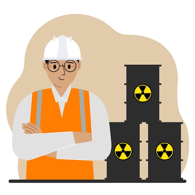 Skilled Nuclear Technician Overseeing Radioactive Facility | Jiffy Designs