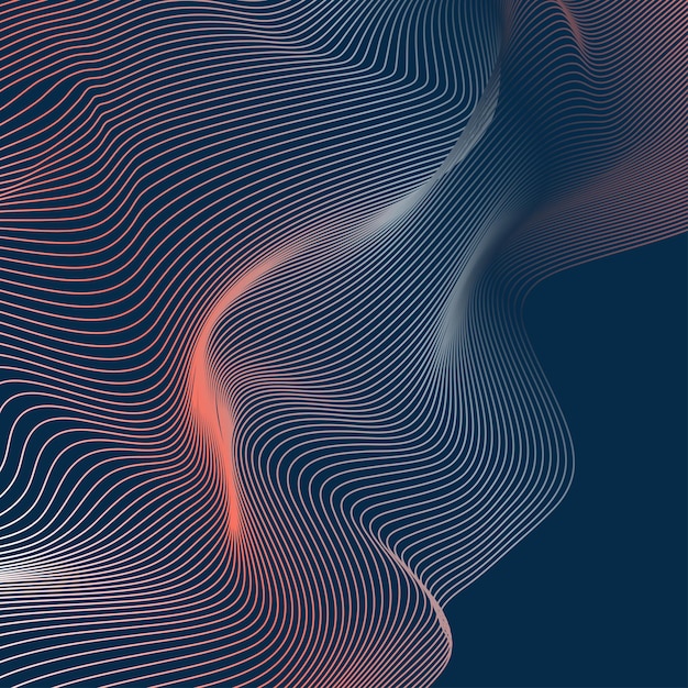 Vibrant Undulating Waves of Vivid Hues and Fluid Motions | Jiffy Designs