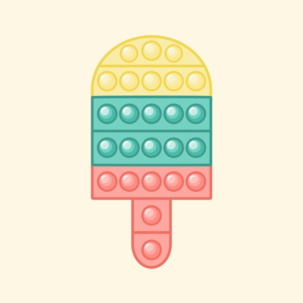 Vibrant Popsicle-Shaped Sensory Toy Captures Attention | Jiffy Designs