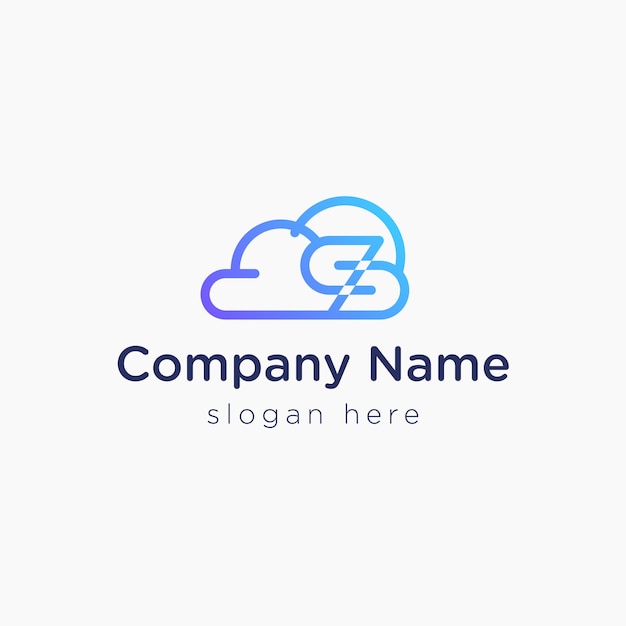 Stylish Cloud-Inspired Logo with Minimalist Typographic Design | Jiffy ...