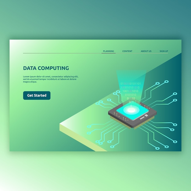 Futuristic Data Processing Hub with Glowing Circuit Elements | Jiffy ...