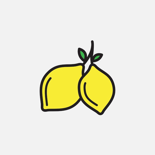 Vibrant Lemon Graphic Design Element | Jiffy Designs