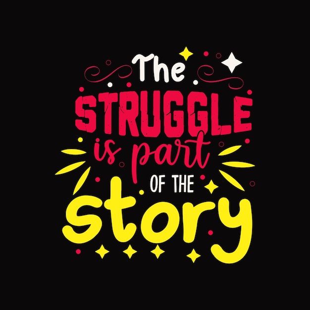 Inspiring Typographic Design Celebrating the Struggle of Life | Jiffy ...