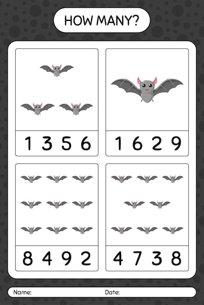 Counting Bats: A Spooky Numerical Adventure | Jiffy Designs