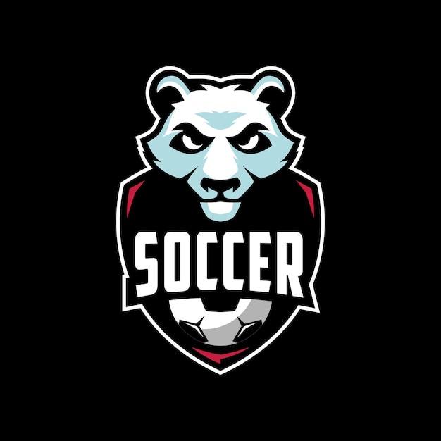 Fierce Panda Soccer Team Logo with Attitude | Jiffy Designs