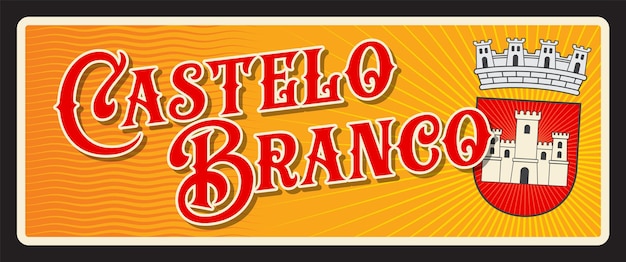 Vibrant Castle Branco Logo with Iconic Architectural Elements | Jiffy ...