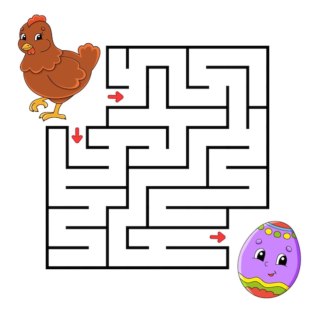 Adorable Chick and Egg Maze Adventure | Jiffy
