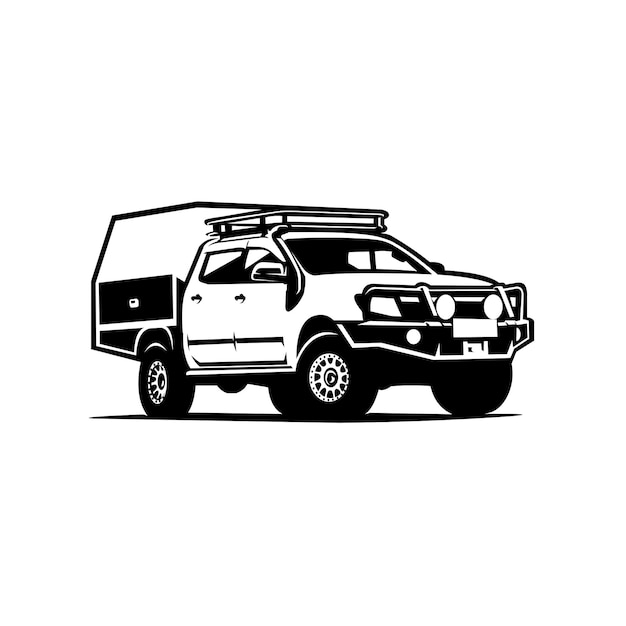 Rugged Off-Road Utility Vehicle with Rooftop Rack | Jiffy Designs