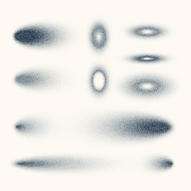 Ethereal Shapes in Monochrome: Captivating Abstract Art | Jiffy Designs