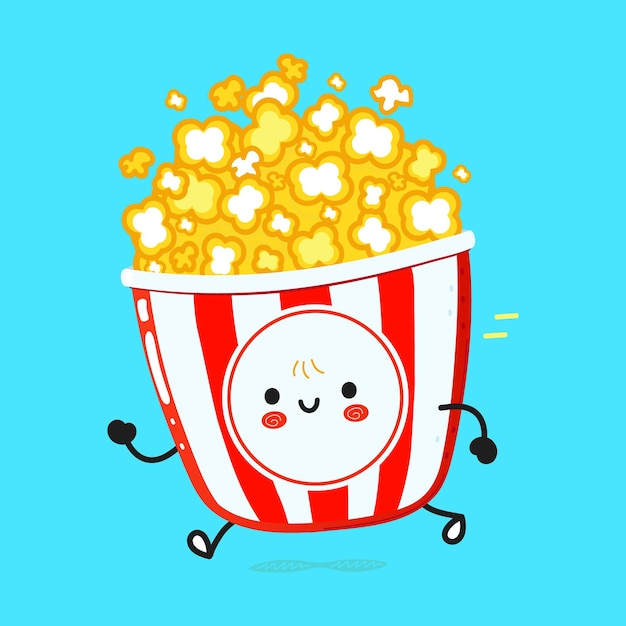 Cheerful Popcorn Pals: A Delightful Snack Celebration | Jiffy Designs